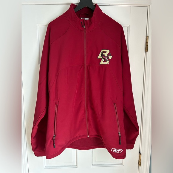 Reebok | Jackets & Coats | Vintage Reebok Boston College Track Jacket ...
